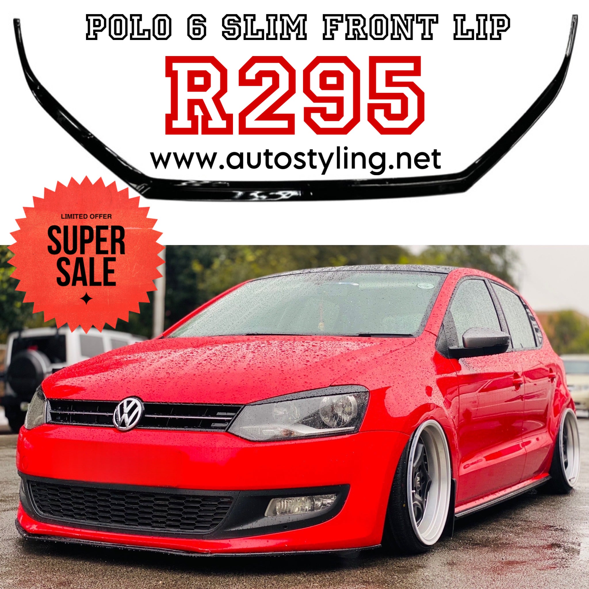 POLO 6C 1 PCE AS SPOILER – Autostyling Klerksdorp