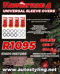 UNIVERSAL SLEEVE OVERS – Autostyling Klerksdorp