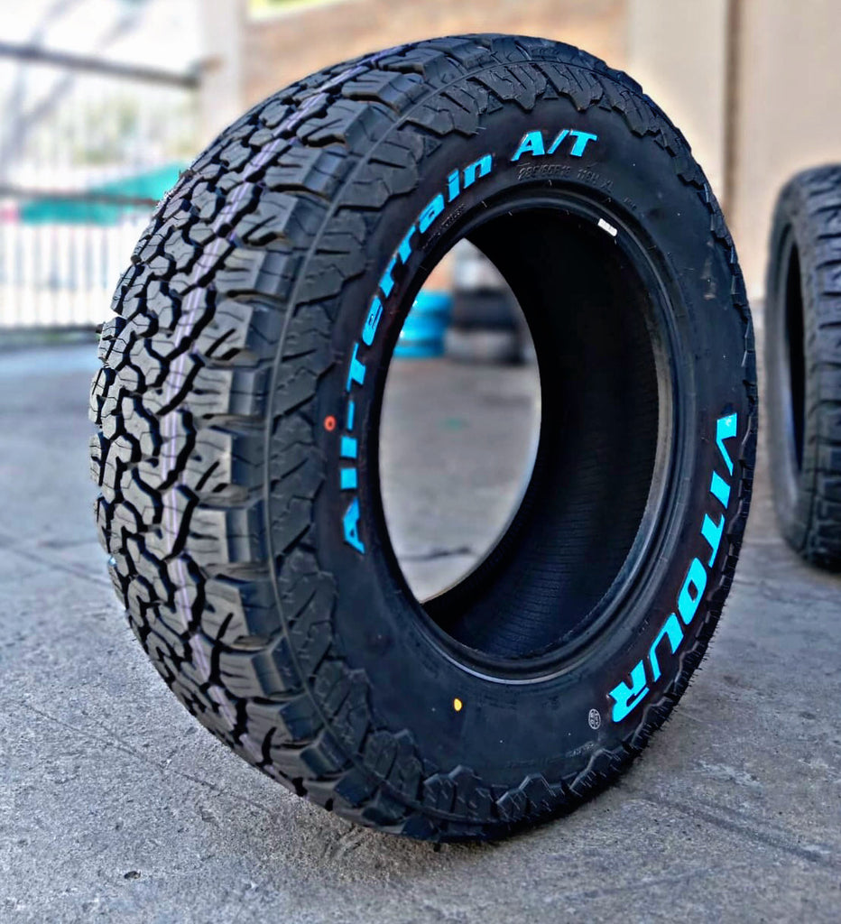 285/65/18 VITOUR ALL TERRAIN WHITE LETTER TYRE – Autostyling Klerksdorp