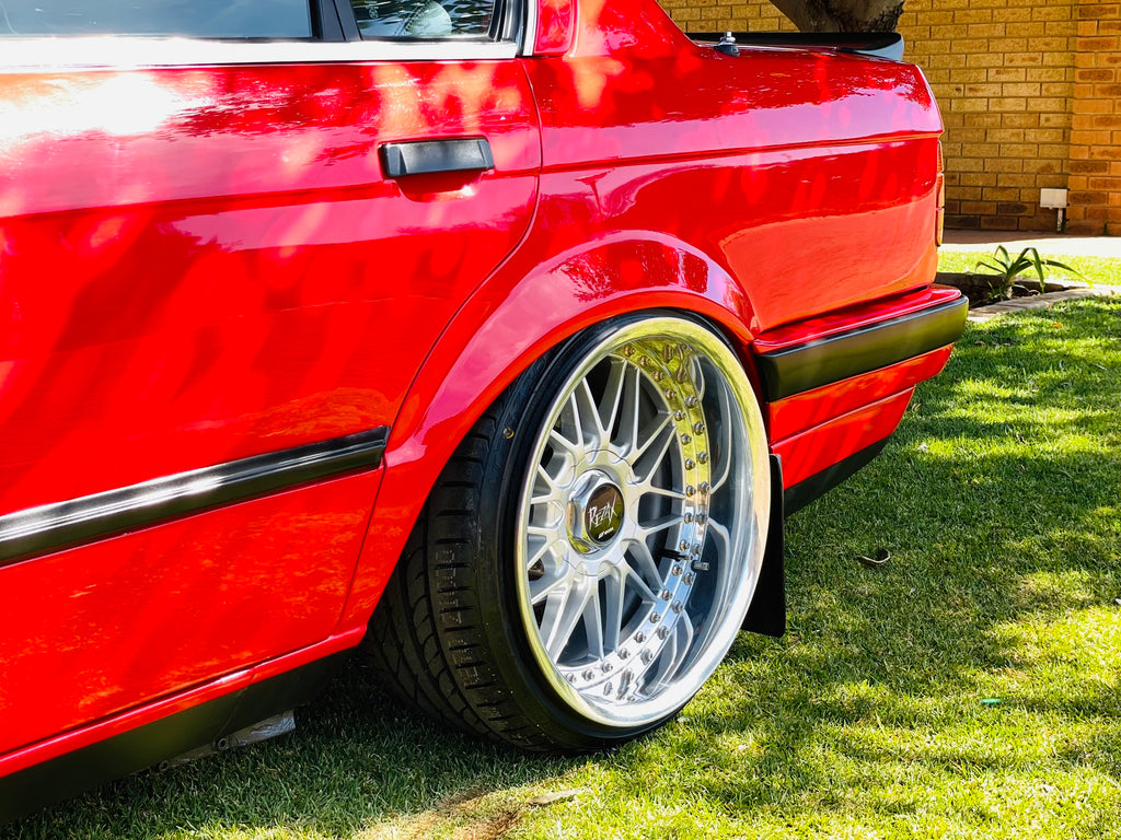 Home 17” 3pce SPLIT REZAX WORK WHEELS USED