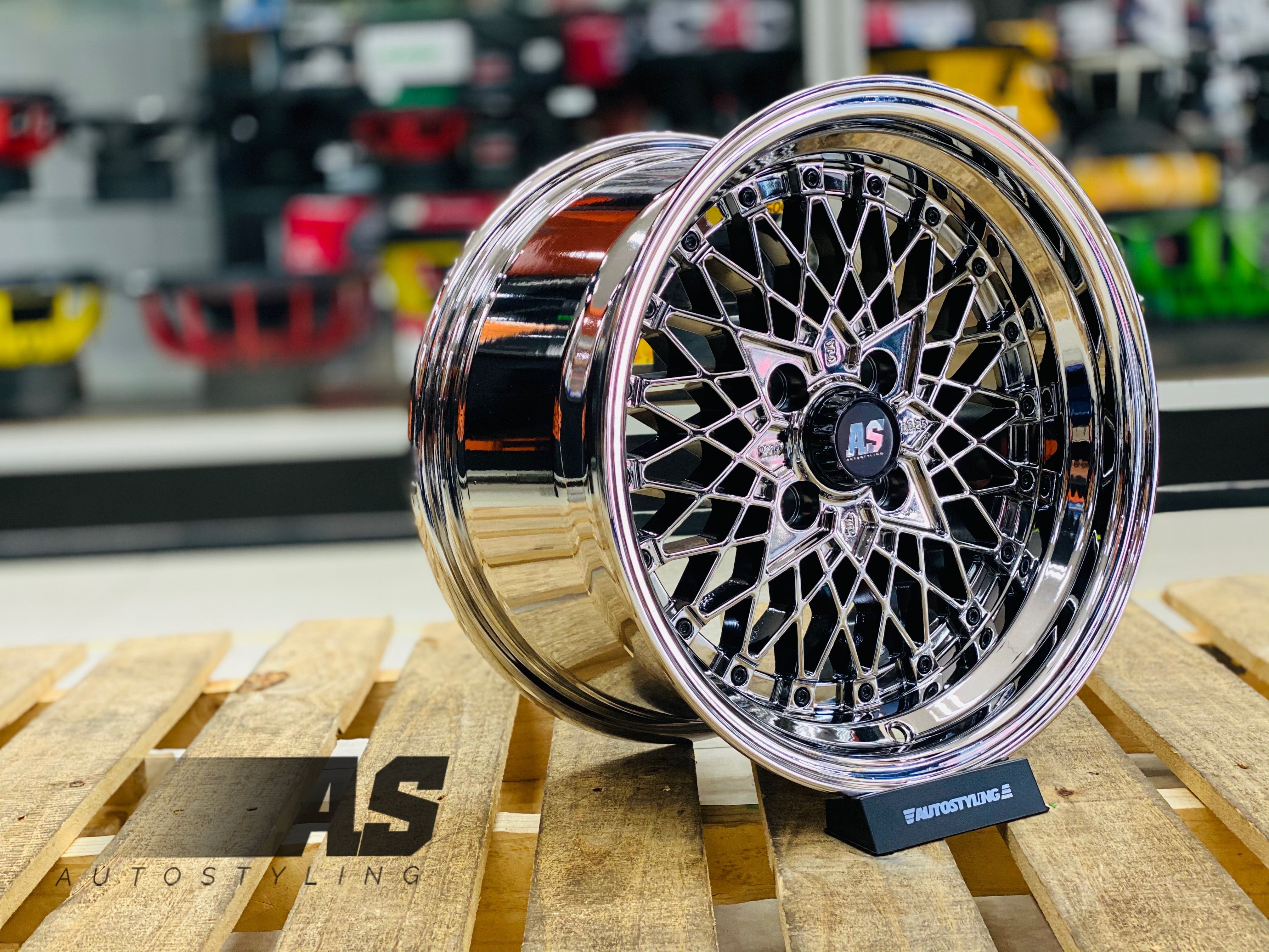 15” AS-SR 4/100 BLACK CHROME – Autostyling Klerksdorp