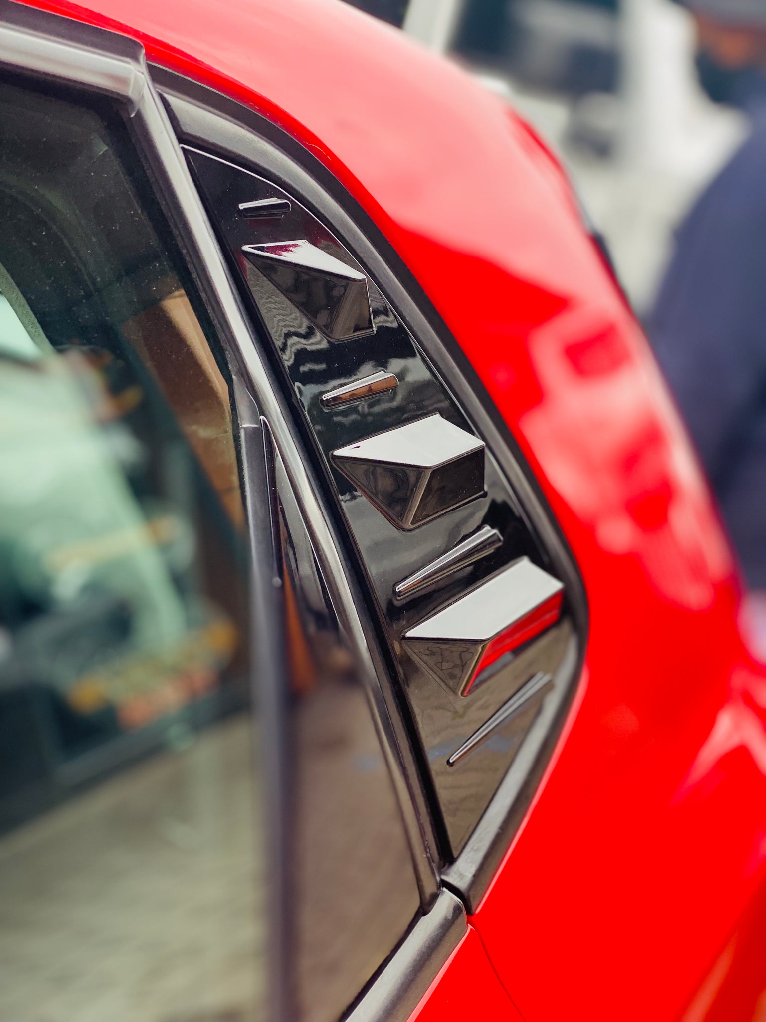 Polo 6 rear window louver