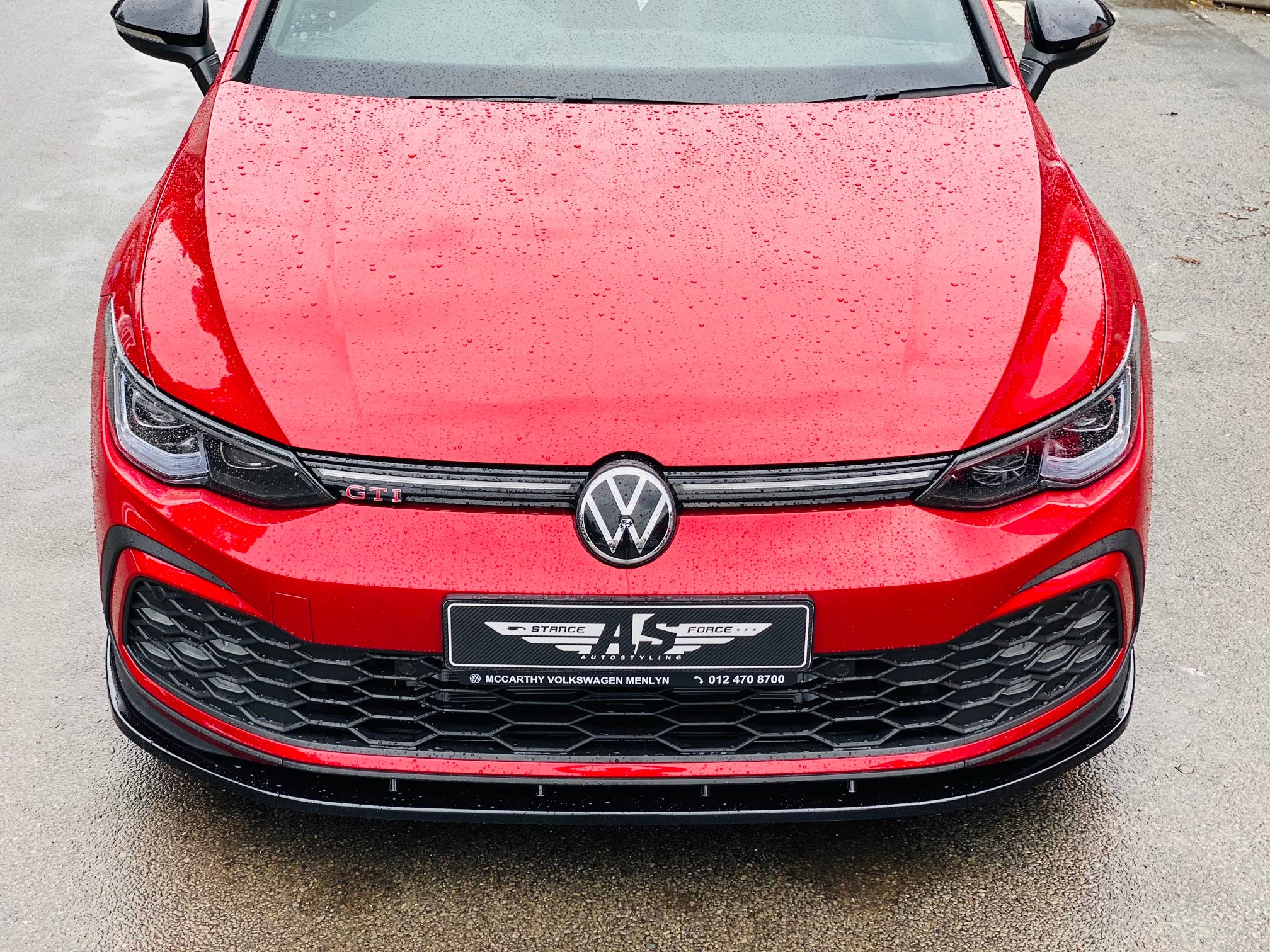 MK8 Gti club sport roof spoiler