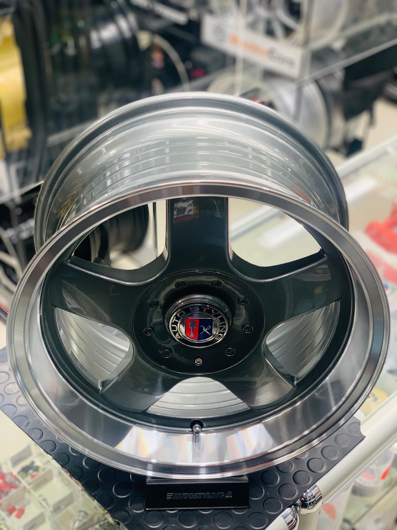 15” AS- 9N 4x100 & 5x100 grey wheels