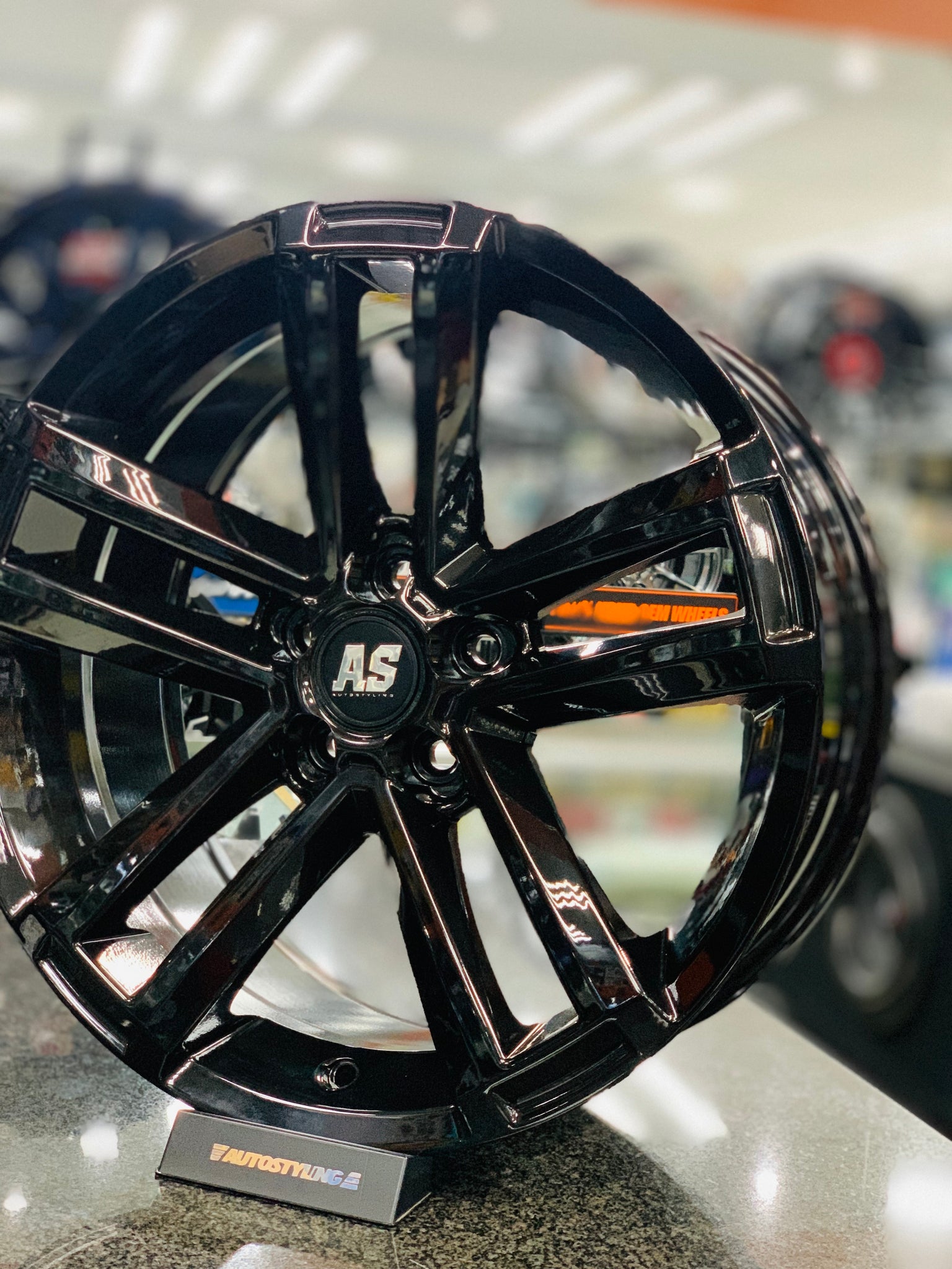 17” AS TSI GLOSS BLACK WHEELS