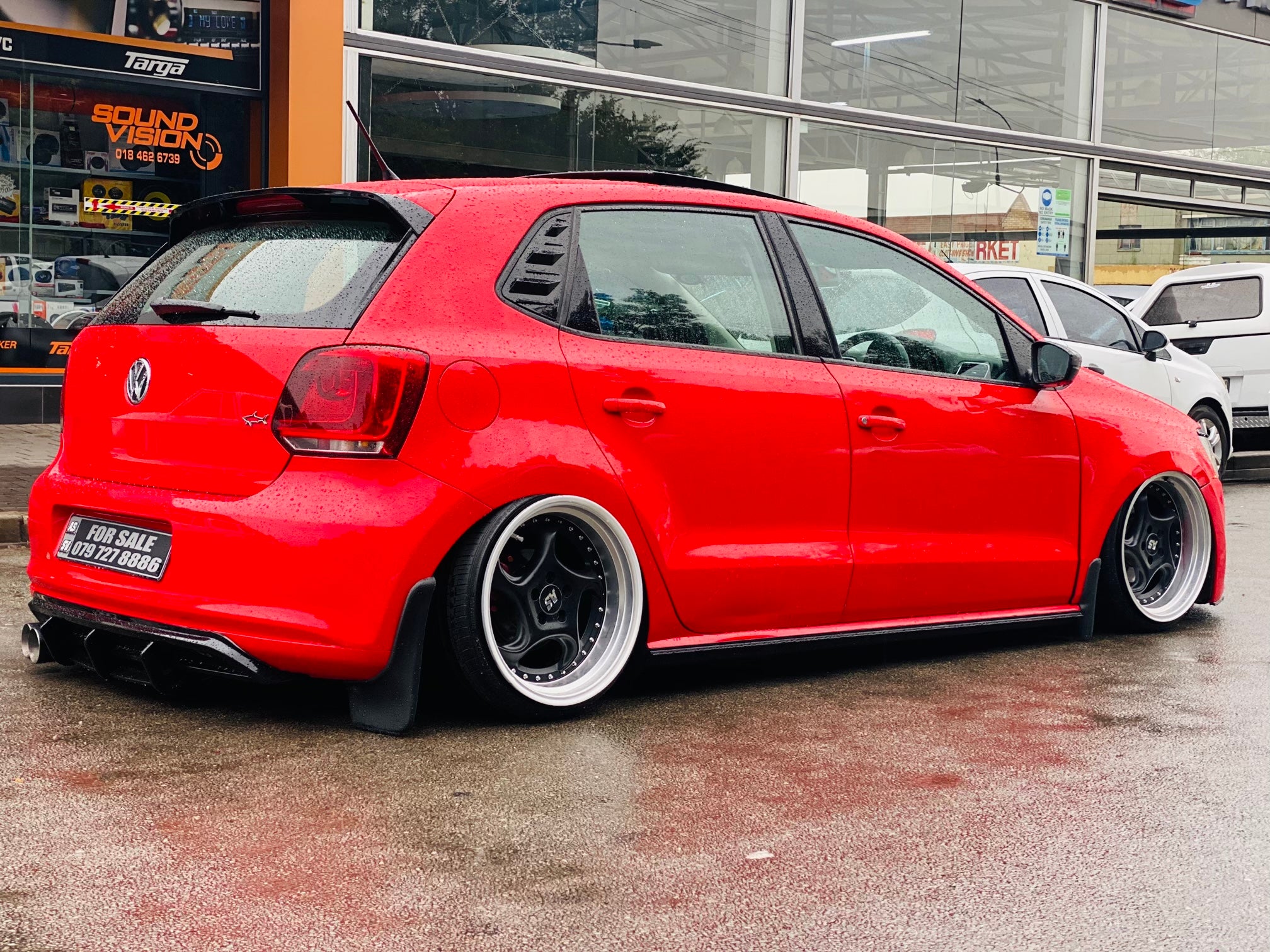 Polo 6 rear window louver