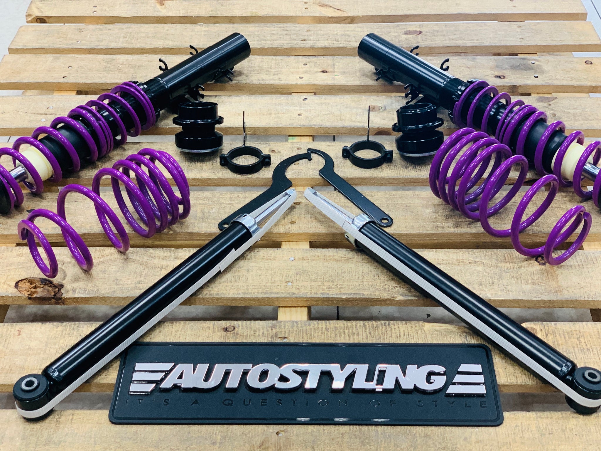 ULTRA VIOLET COILOVERS VW POLO 6 R/TSI/VIVO PURPLE
