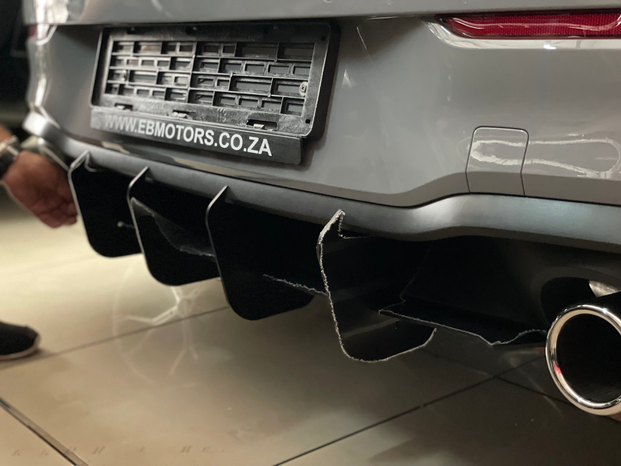 MK8 Gti rear diffuser
